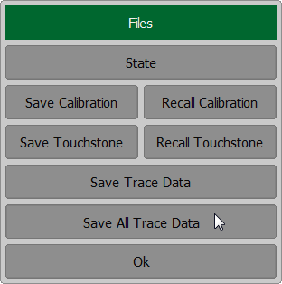 Trace Data CSV File